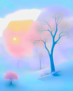 Softscape Symphony | Abstract Art